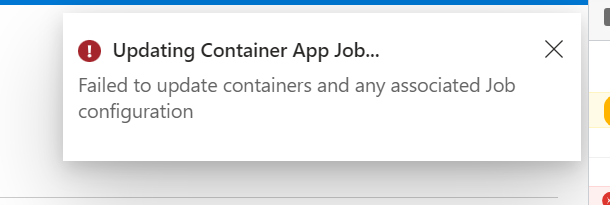 Container apps jobs environment variables fail validation · Issue #902 · microsoft/azure ...