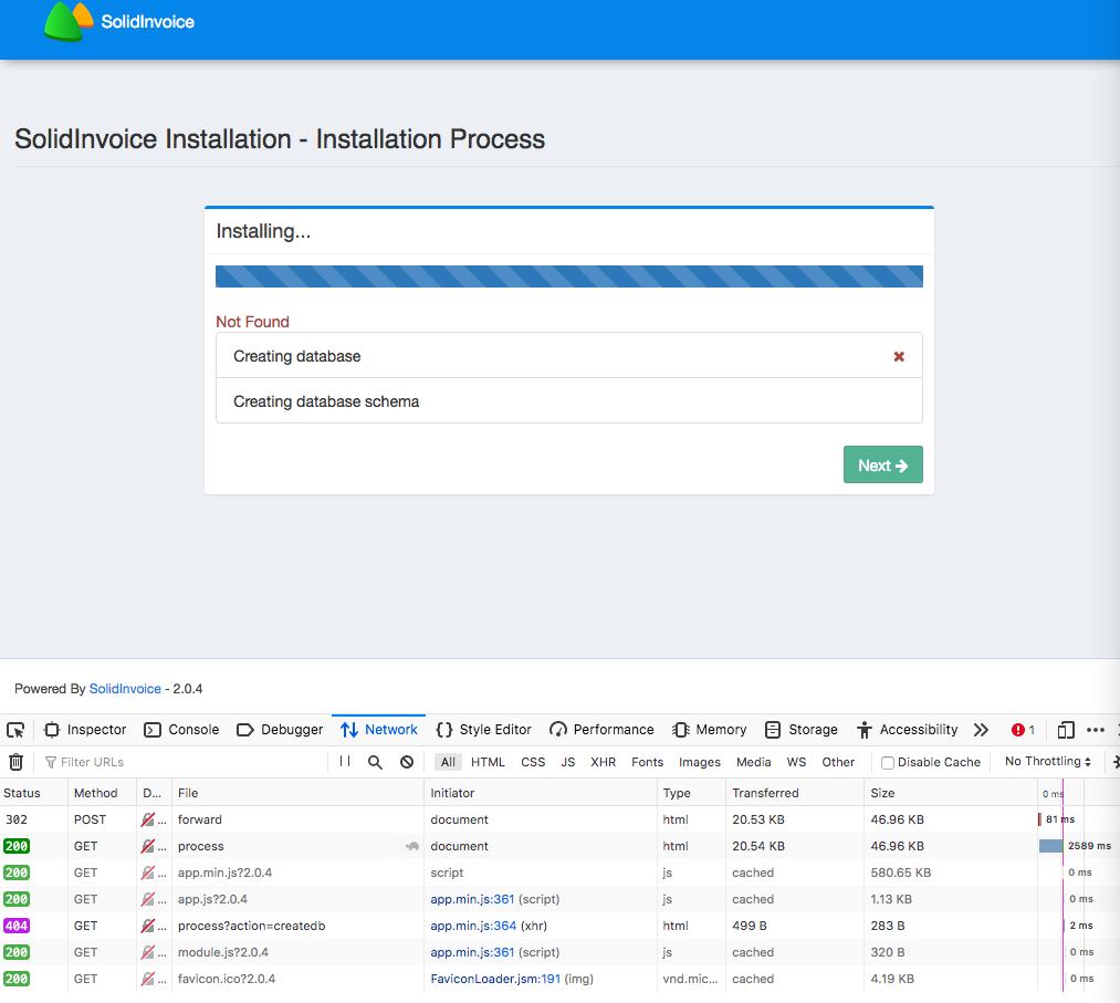 process?action=createdb 404 · Issue #379 · SolidInvoice/SolidInvoice · GitHub