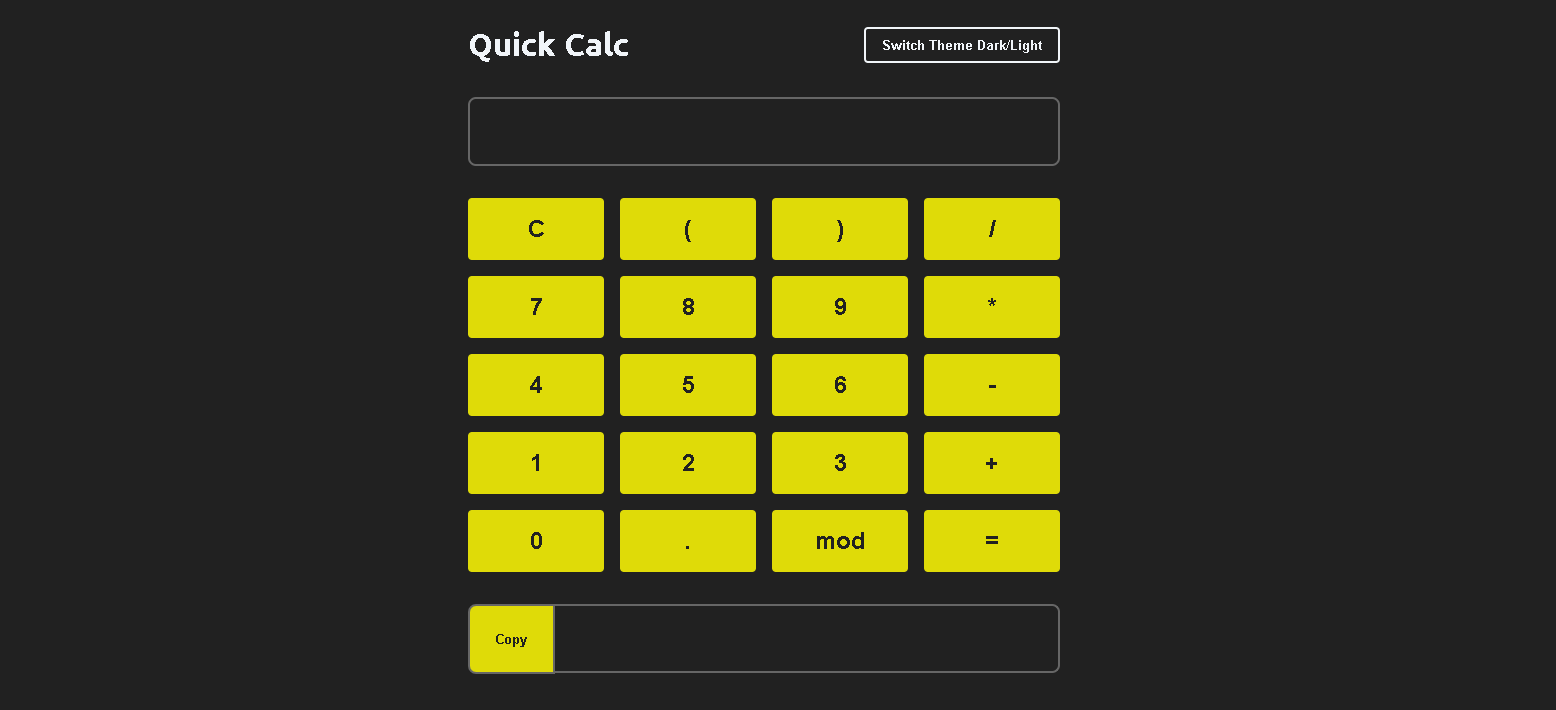 GitHub - danielmaica/quick-calculator