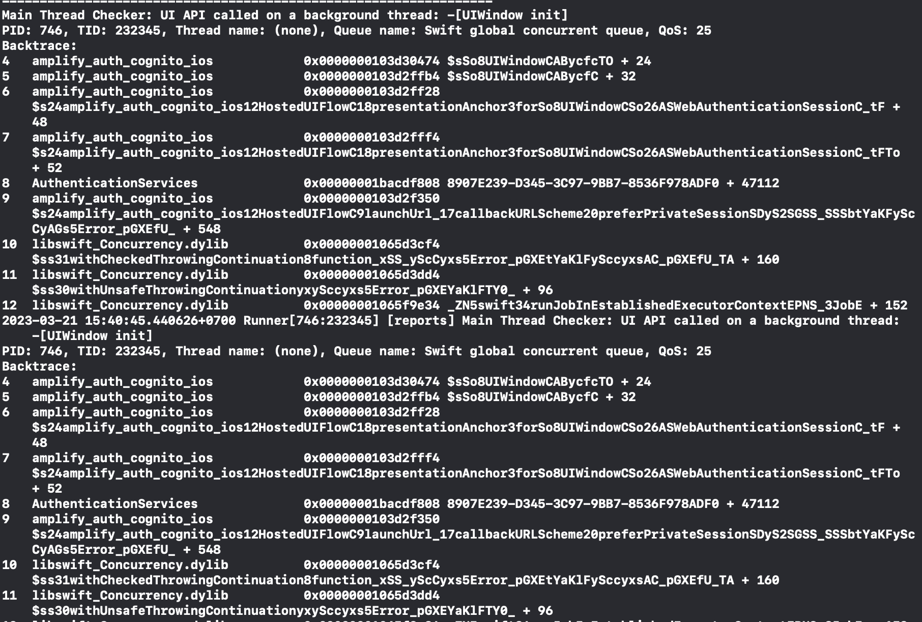 IOS(14.2, 14.3) frozen screen when auth with WebUI · Issue #2766 · aws-amplify/amplify-flutter ...