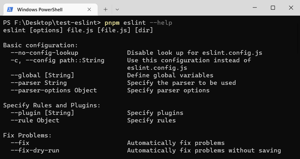 Bug: Invalid option '--env' in Flat Config · Issue #16788 · eslint ... Bug: Invalid option '--env' in Flat Config · Issue #16788 · eslint ...