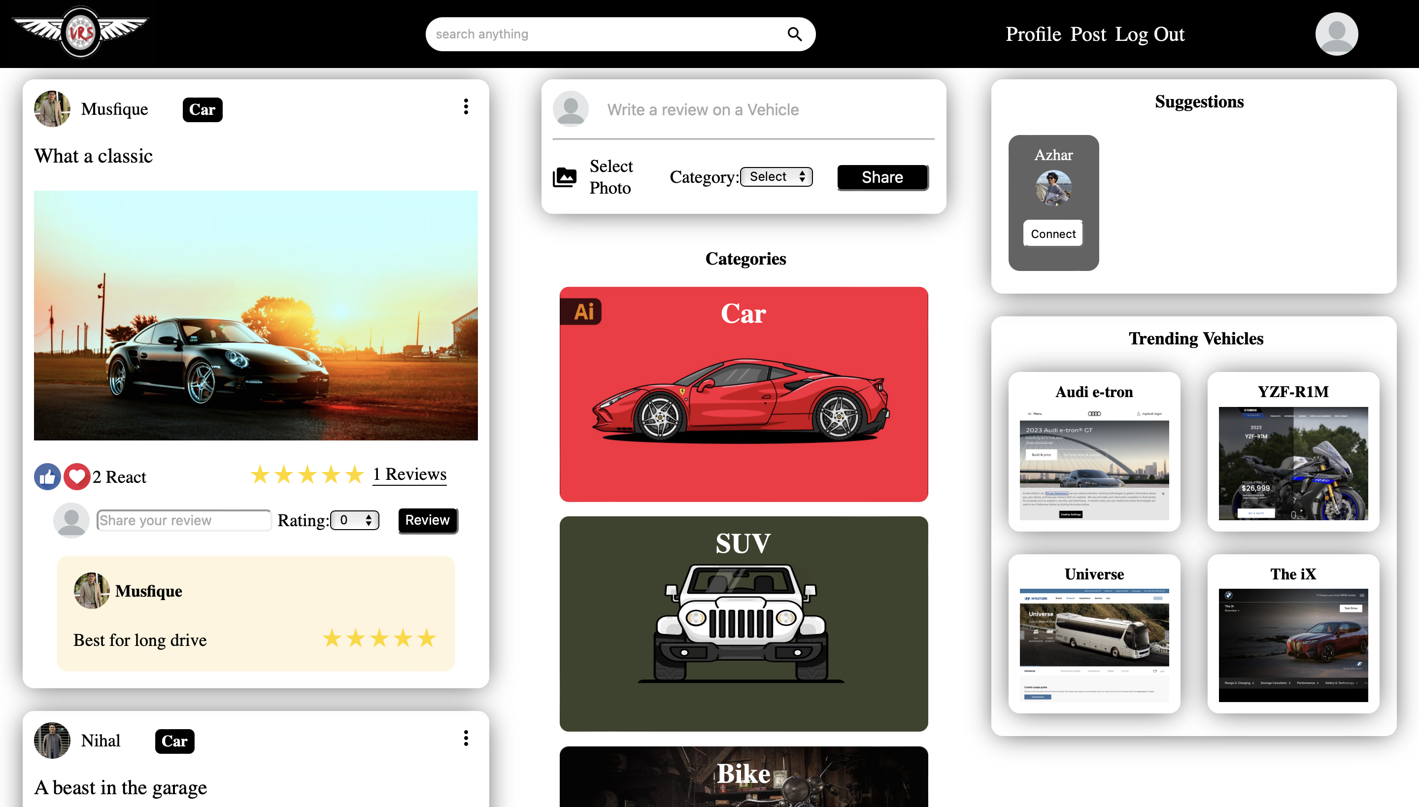 GitHub - shaaamray/CSE470_Vehicle-Review-System