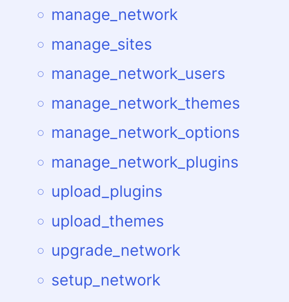 Add multisite capabilities tab · Issue #737 · publishpress/PublishPress-Capabilities · GitHub