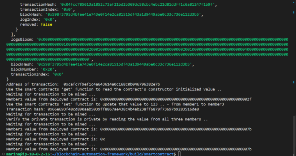 Spike: Integrating support for private transactions in Express App · Issue #1747 · hyperledger ...