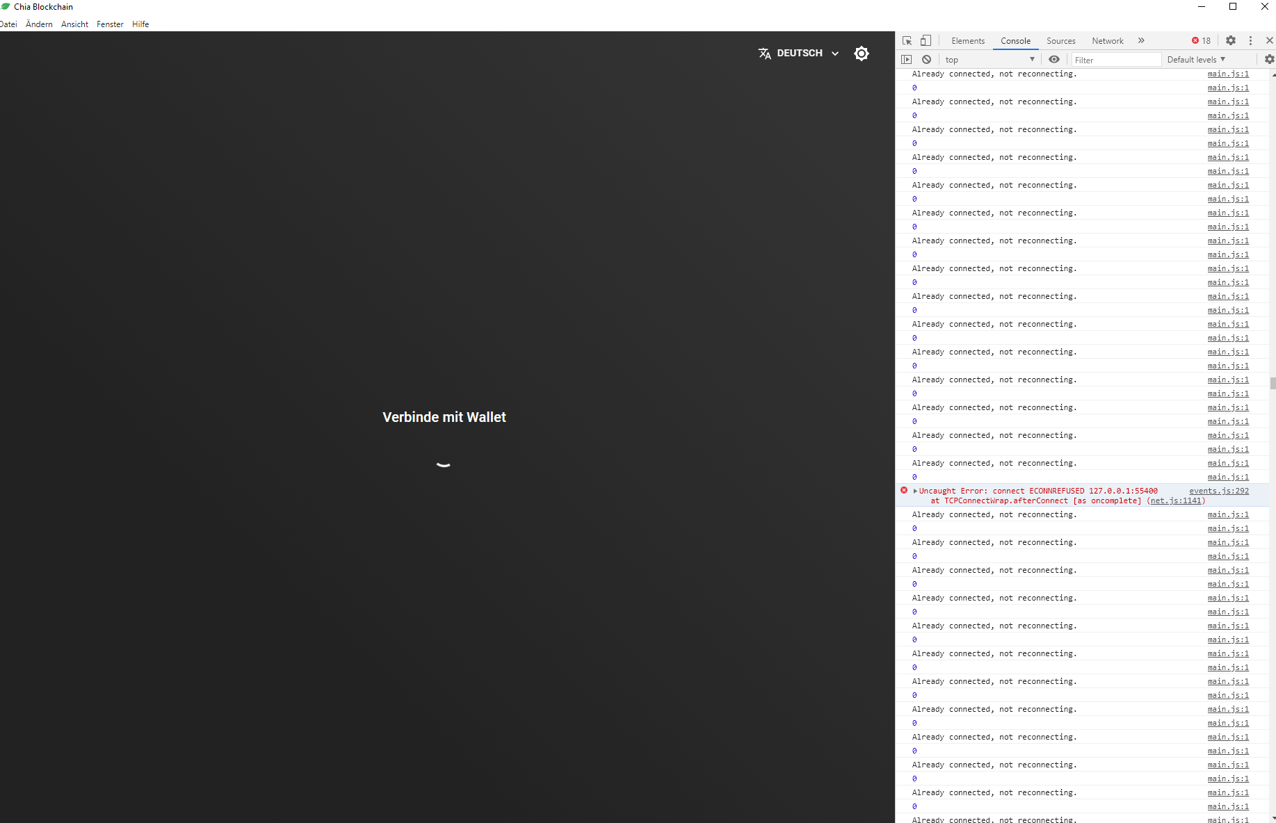 After PC crash no connection to Wallet · Issue #4040 · Chia-Network/chia-blockchain · GitHub