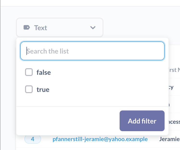 Its Not Possible To Have Boolean Dropdown Filter Anymore · Issue 27683 · Metabasemetabase