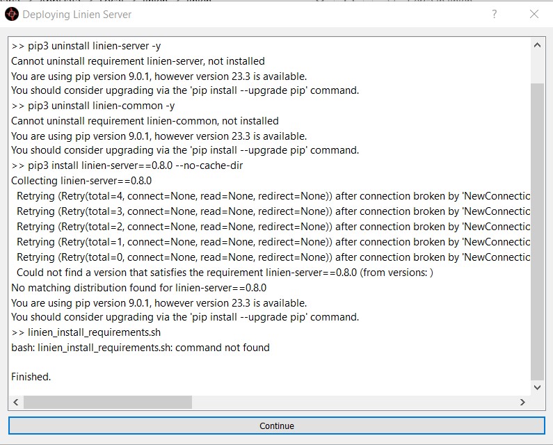 Unable to install linien server on rp-board and connection failure · Issue #360 · linien-org ...