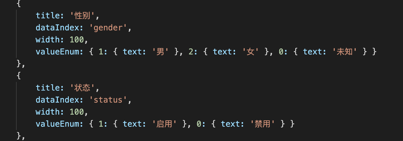 馃悰 Bug 浣跨敤valueenum褰搆ey涓烘暟瀛楁椂锛屽垪涓笉鏄剧ず鏁版嵁 路 Issue 346 路 Ant Designpro Table 路 Github