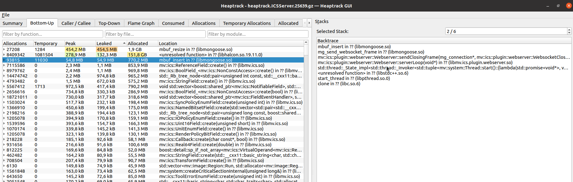 Mongoose 6.15 mbuf resize leak? · Issue #1170 · cesanta/mongoose · GitHub