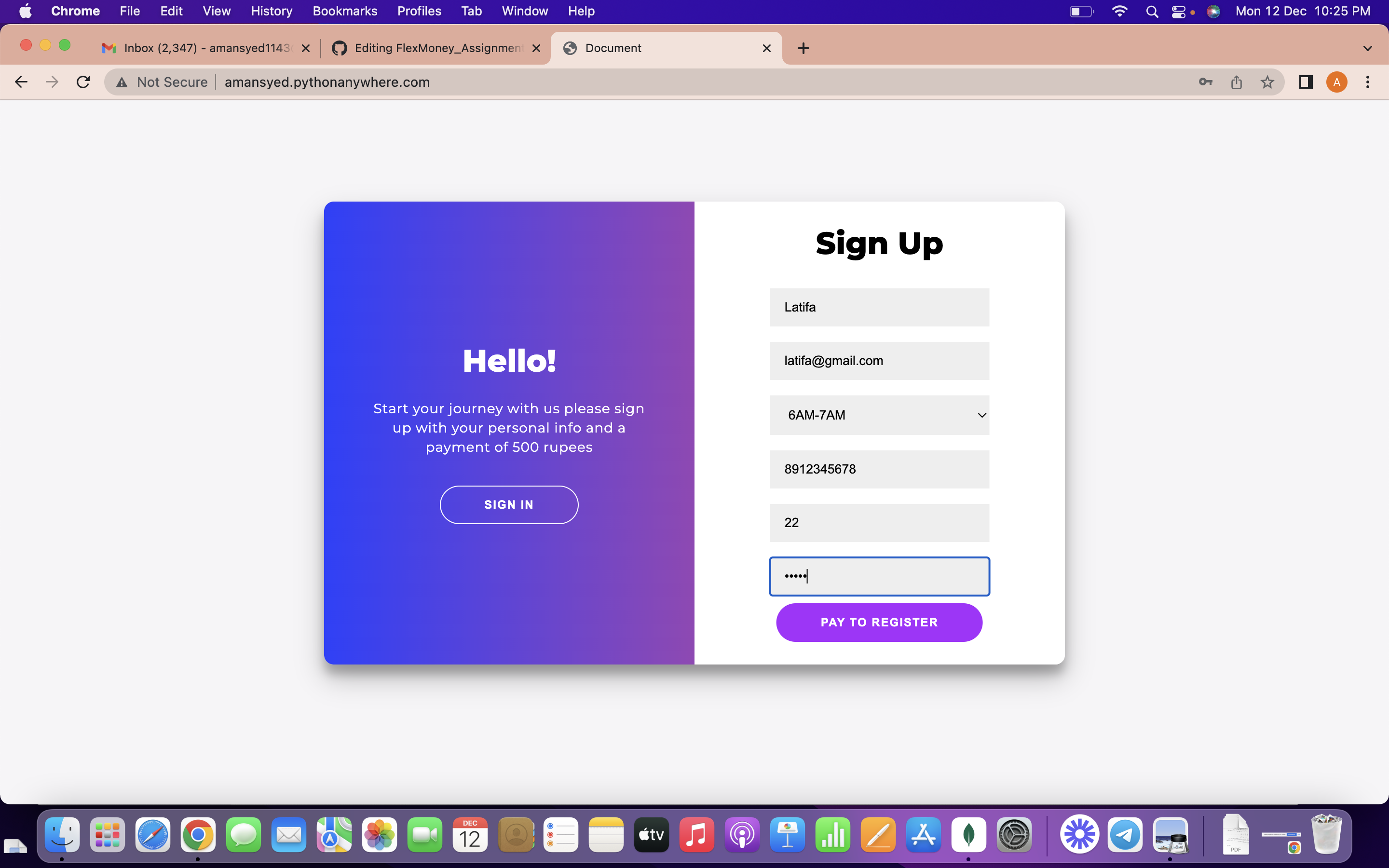 GitHub - Aman-Syed/FlexMoney_Assignment