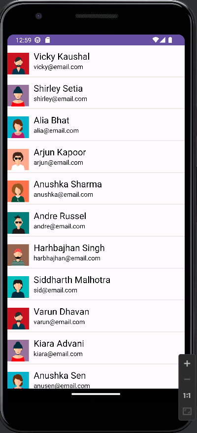 GitHub - stellarboymihir/RecyclerView