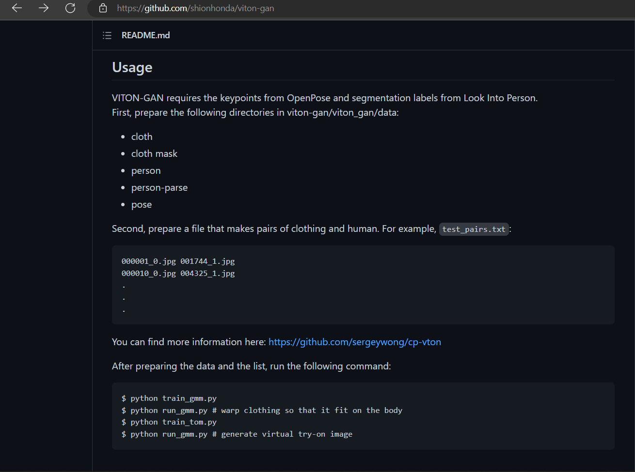 Undefined image error · Issue #2 · SwayamInSync/clothes-virtual-try-on · GitHub