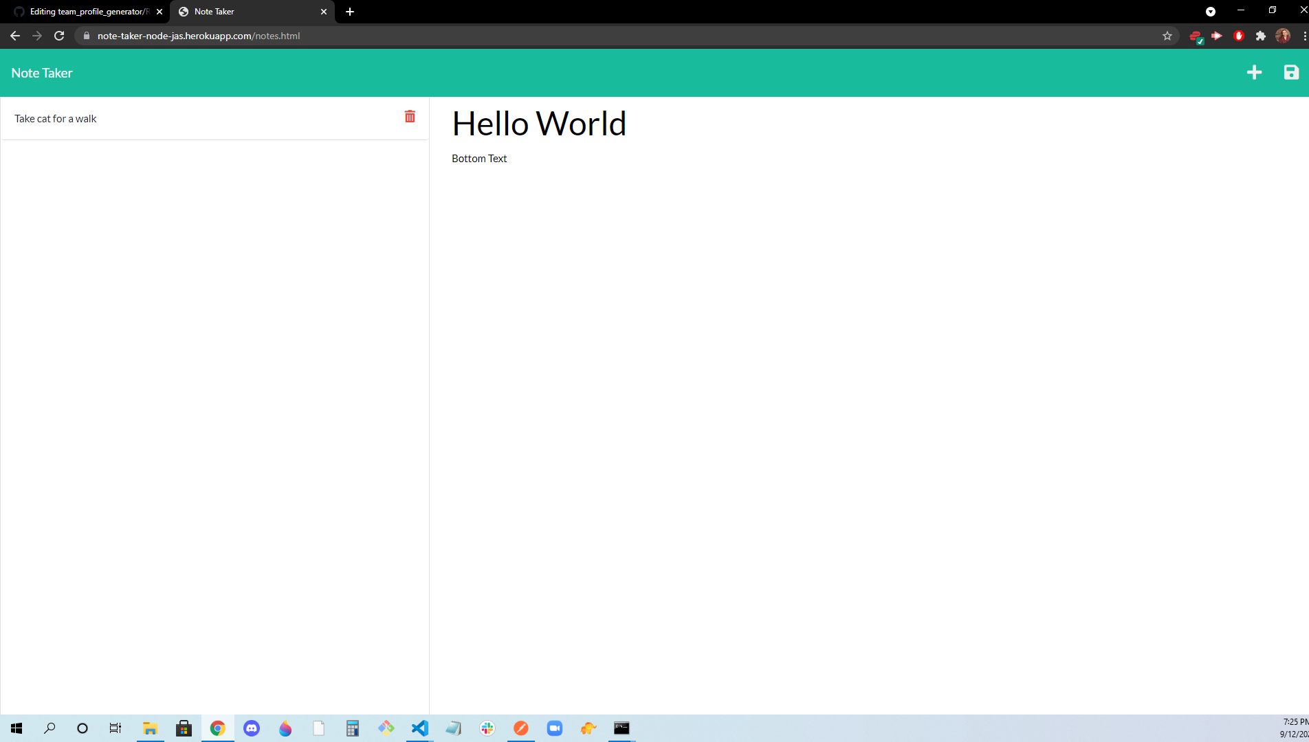 GitHub - jsiraco/Express-Note-Taker