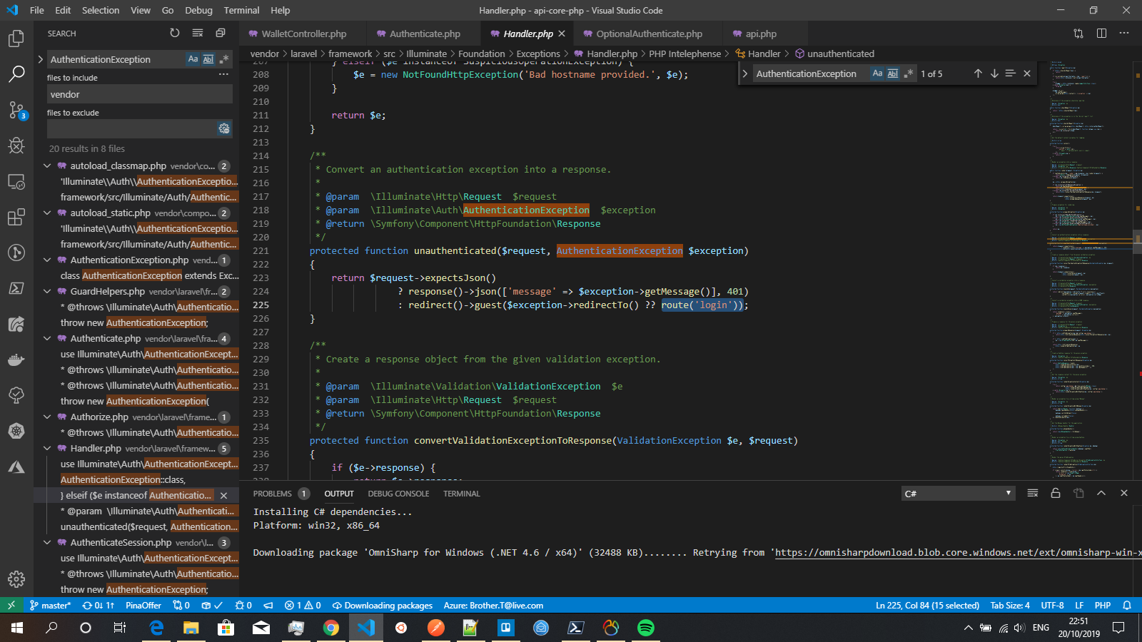 Authapi Not Working Redirecting To Login Page In Postman · Issue