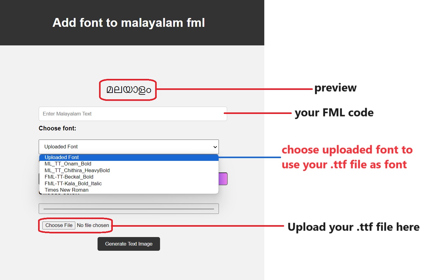 GitHub - afnanplk/font-online: a malayalam font generator online