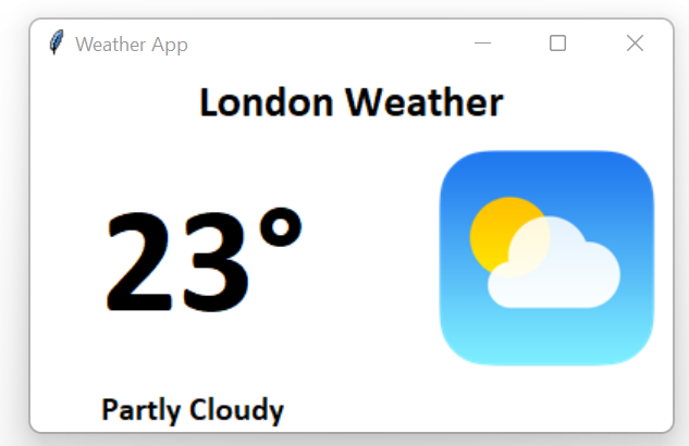 Github Danzinoo Weather Widget Using Web Scrapping Weather App Using A Gui Users Are Able