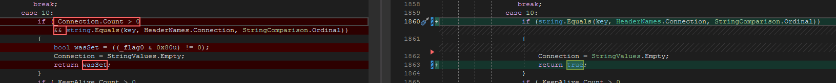 HttpSys request header dictionary does not remove headers when Remove() is called · Issue #43230 ...