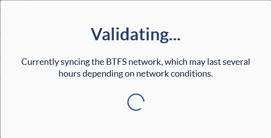 BTFS host stuck on validation · Issue #1117 · TRON-US/go-btfs · GitHub