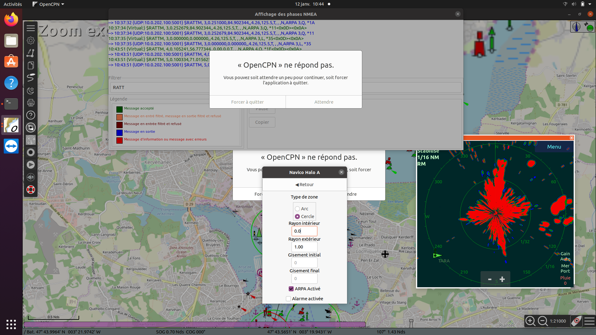 Problem with ARPA target on radar Halo 20+ · Issue #218 · opencpn-radar-pi/radar_pi · GitHub