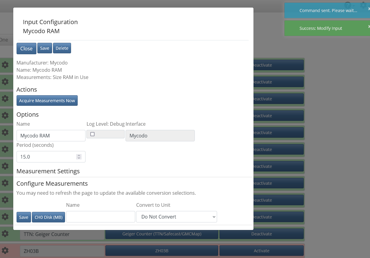 Submit forms without page refresh using AJAX · Issue #1040 · kizniche/Mycodo · GitHub