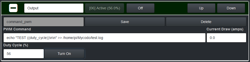 Add value to output command? · Issue #420 · kizniche/Mycodo · GitHub