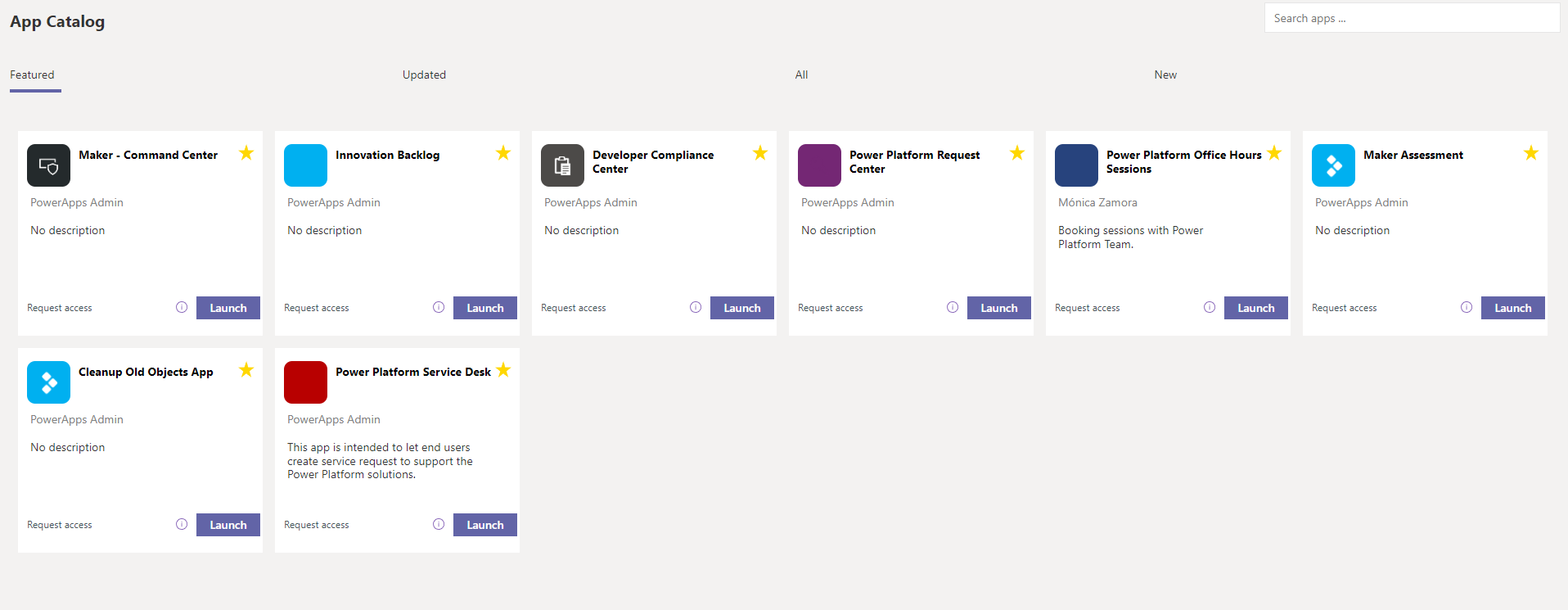 [CoE Starter Kit - BUG] App Description missing from Cleanup Old Objects App and typo for Maker ...
