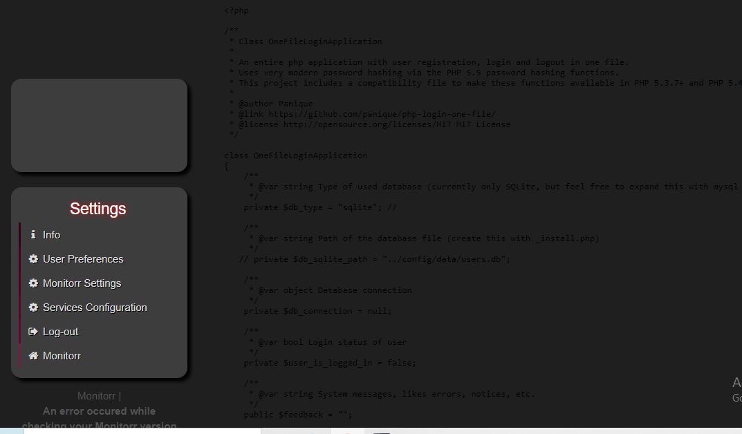installation problem · Issue #236 · Monitorr/Monitorr · GitHub