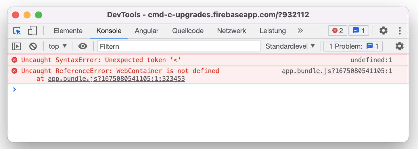 Firebase deployment of Angular v15 app seems to be broken · Issue #2304 ...
