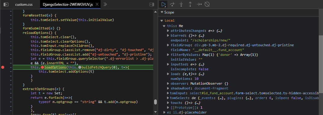 Django Formset I Am Facing The Issue Uncaught In Promise Syntaxerror Unexpected Token 