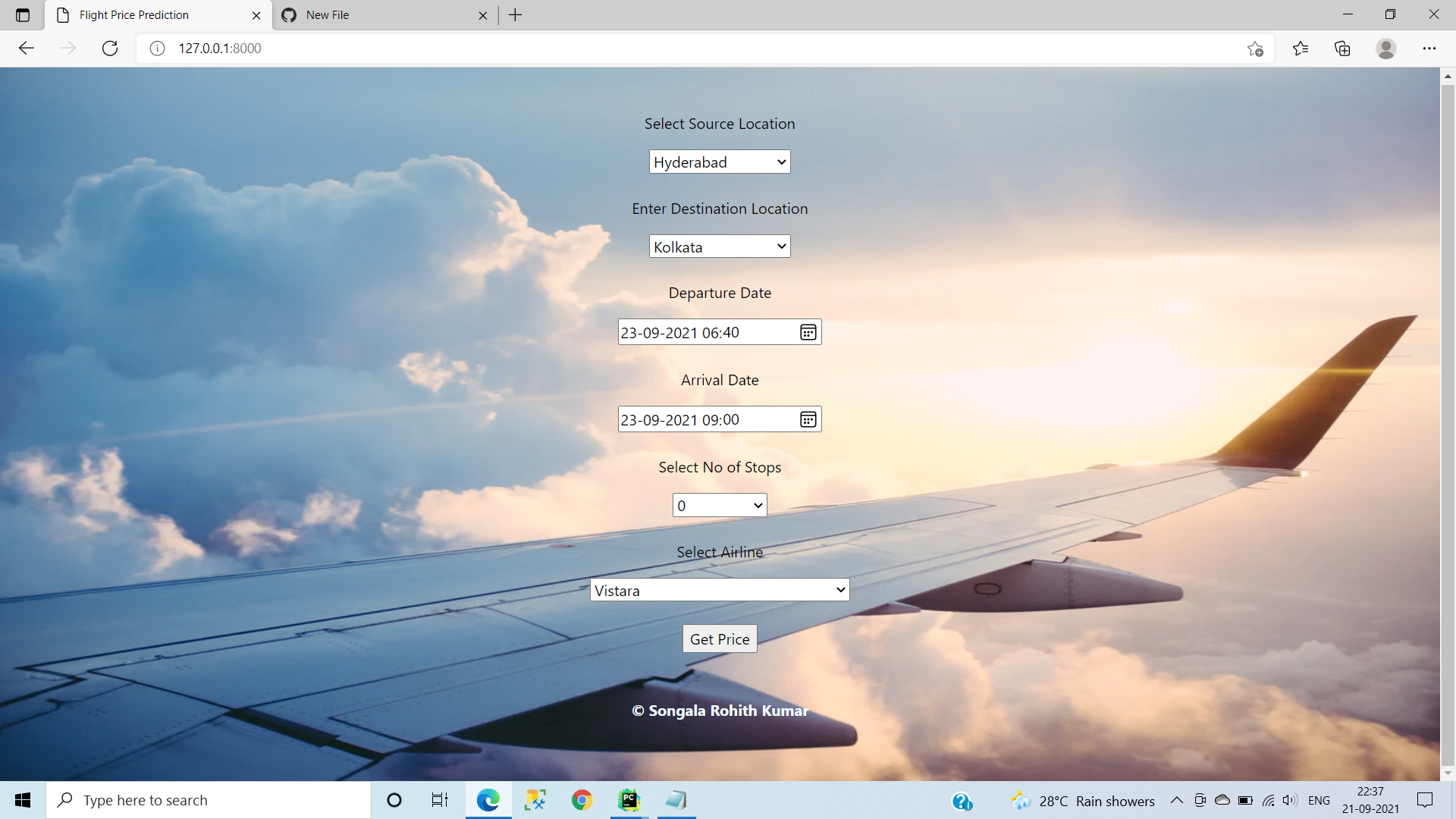 GitHub - nothingtosayy/FlightFarePrediction