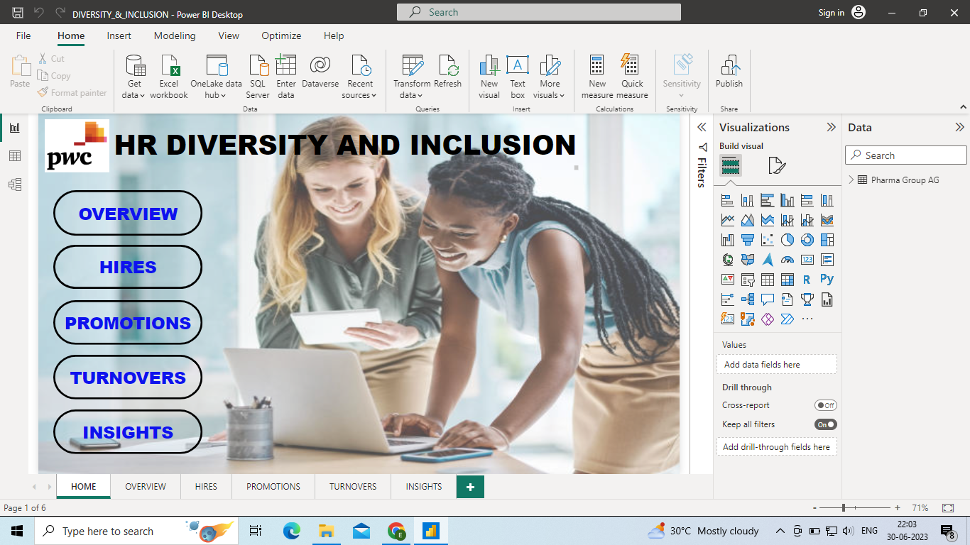 GitHub - eldhose-95/HR-DIVERSITY-AND-INCLUSION-POWER-BI-DASHBOARD