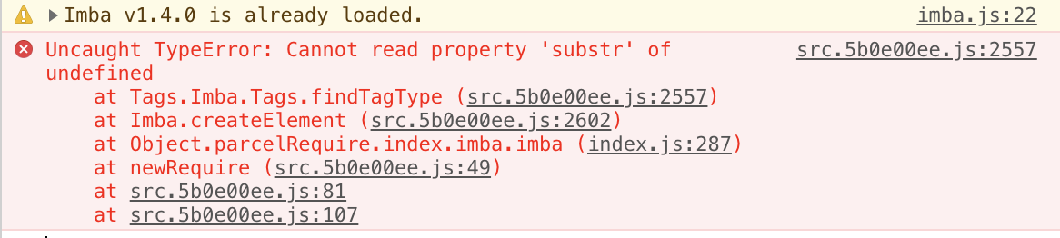 Cannot read property 'substr' of undefined · Issue #7 · somebee/imba-router · GitHub