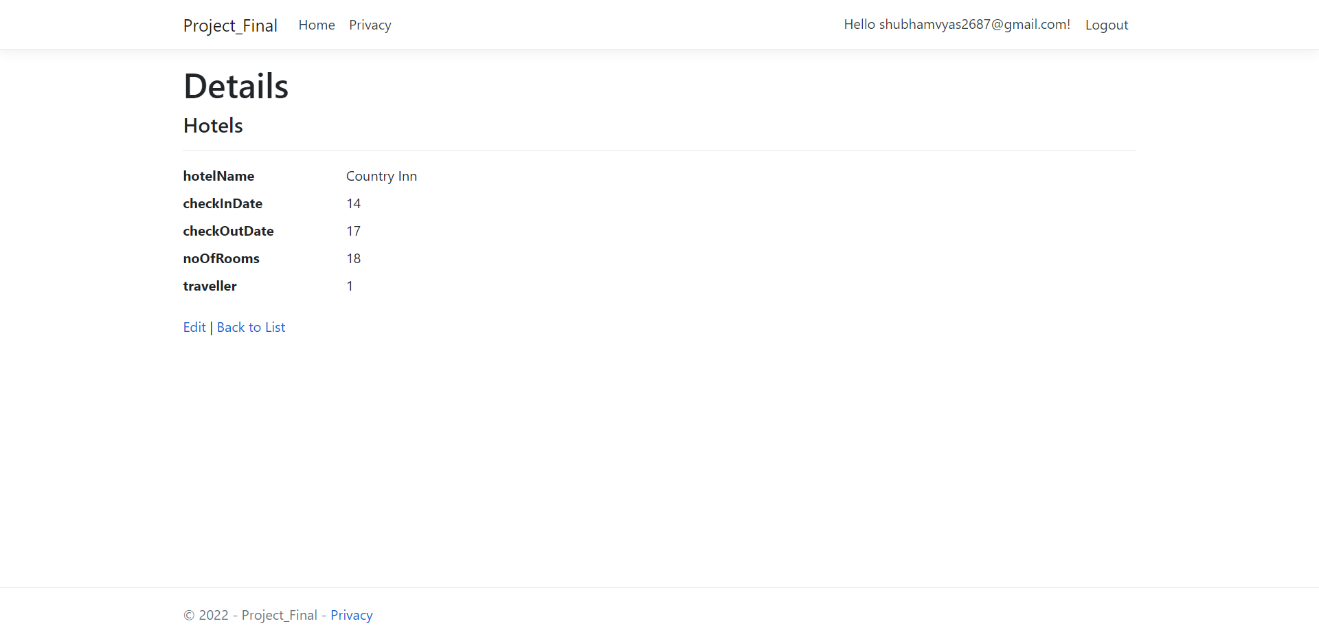 Github Shubhamvyas34 Project Final Basic Web App Done Without Css And Ui