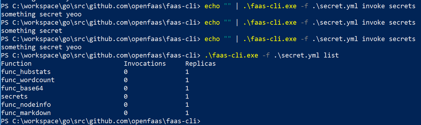 Docker Swarm Secret Not Available To Function On Remote System · Issue 521 · Openfaasfaas · Github