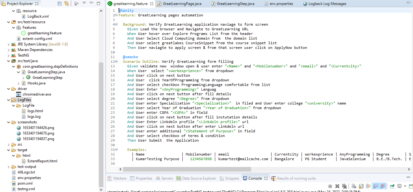 GitHub - KumarOmnath/GreatLearning-UI-Automation-Assignment-Framework