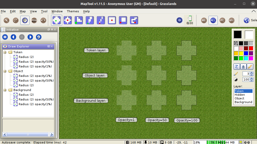 [Bug]: Template Tools fill always semi-transparent · Issue #3411 · RPTools/maptool · GitHub