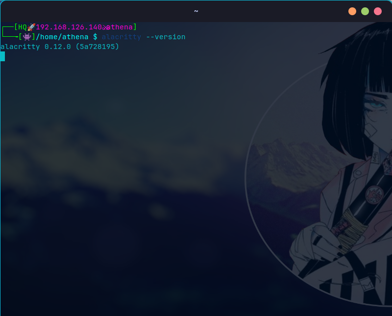 Alacritty does not return the cursor correctly when FISH prompt ...