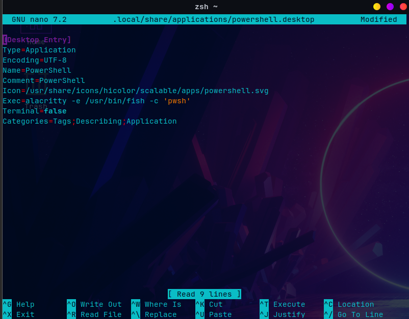 Alacritty does not return the cursor correctly when FISH prompt ...