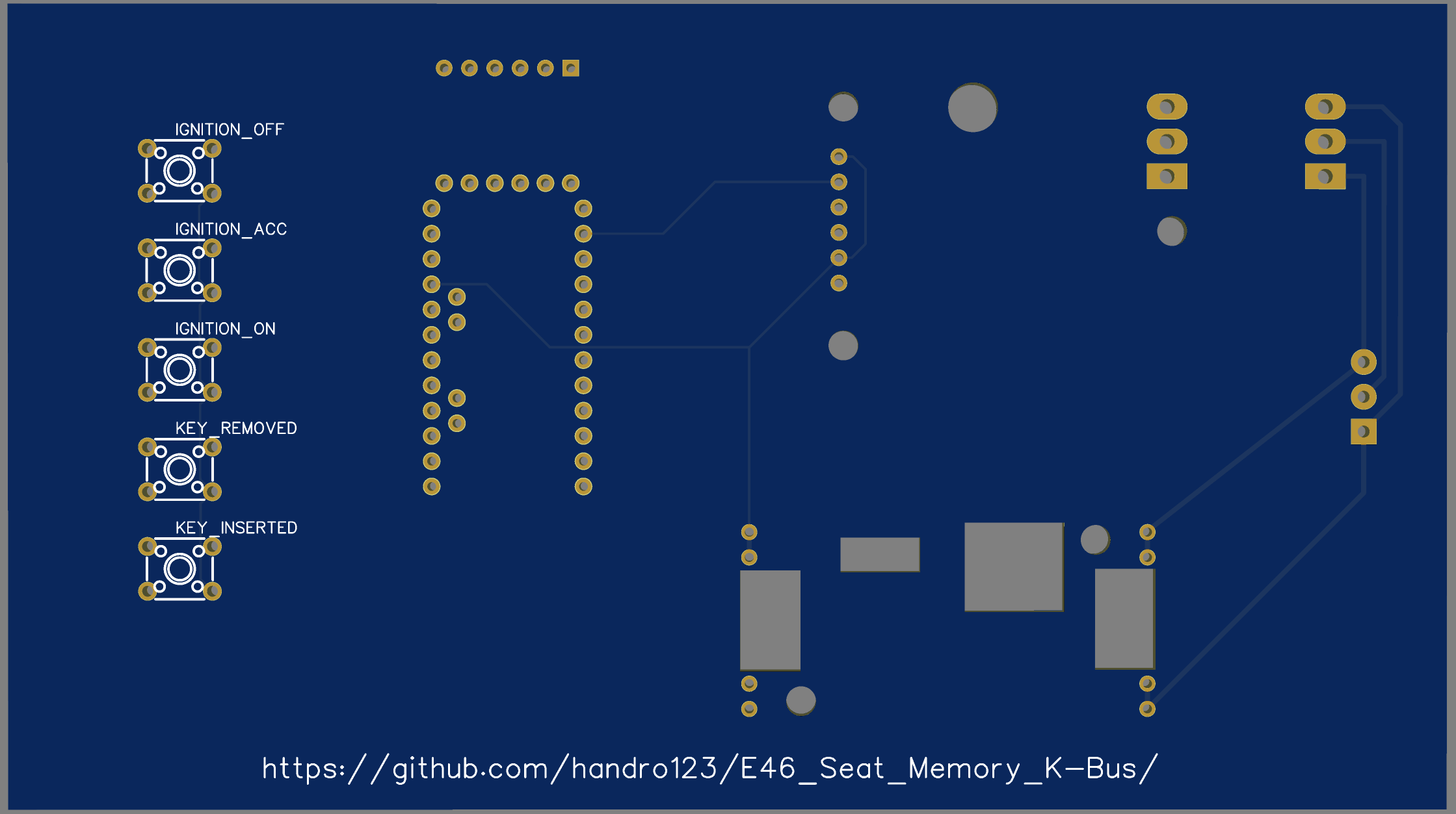 GitHub - handro123/E46_Seat_Memory_K-Bus: Enabling the E46 Seat Memory with Arduino and LIN Bus ...