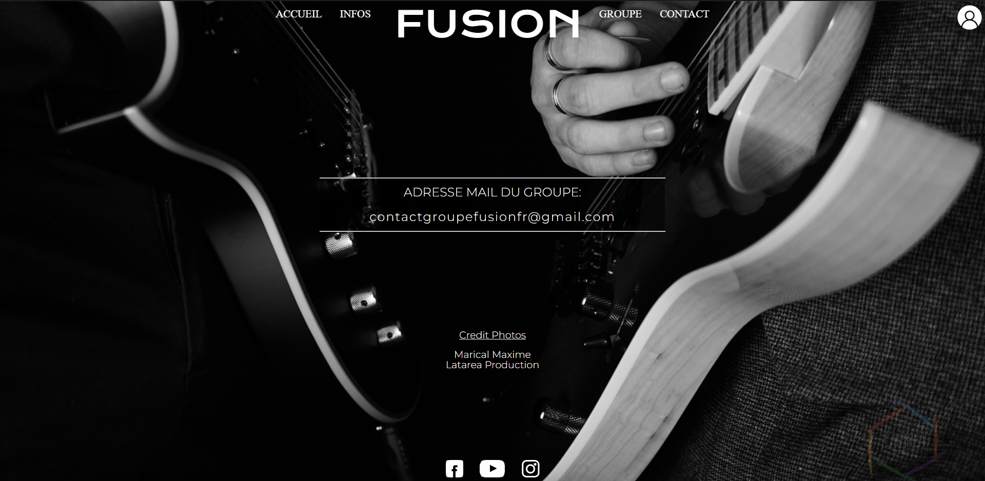 GitHub - KilianVarin/Fusion: Site du groupe Fusion, Conception Du Front-End