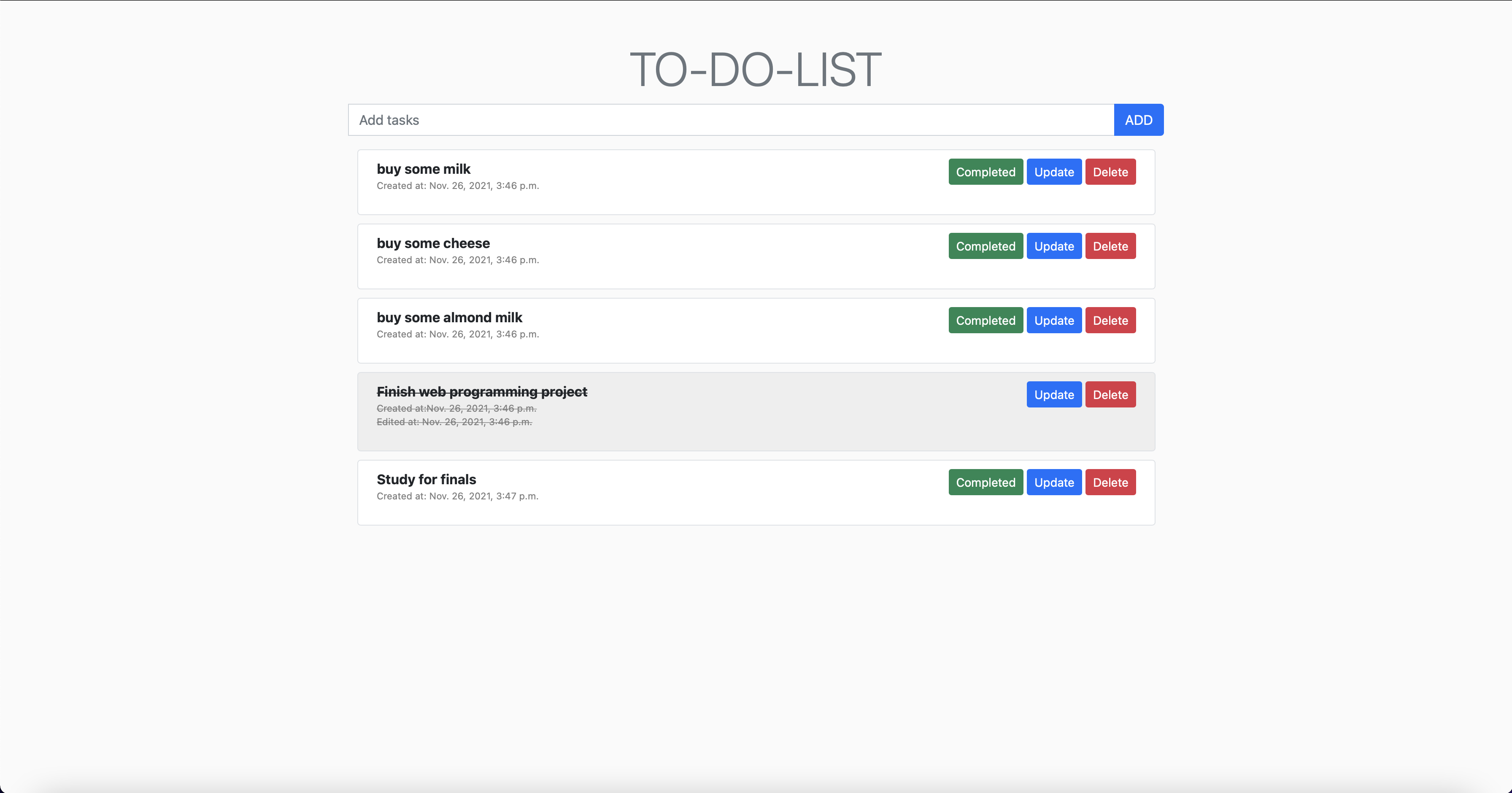 GitHub - michaelFellows/HW4_ToDoList: This is a simple ToDoList website that I created for my ...
