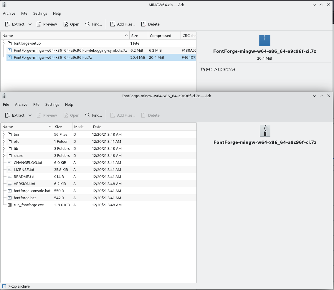Portable Distribution Without Installer · Fontforge Fontforge · Discussion 4876 · Github 