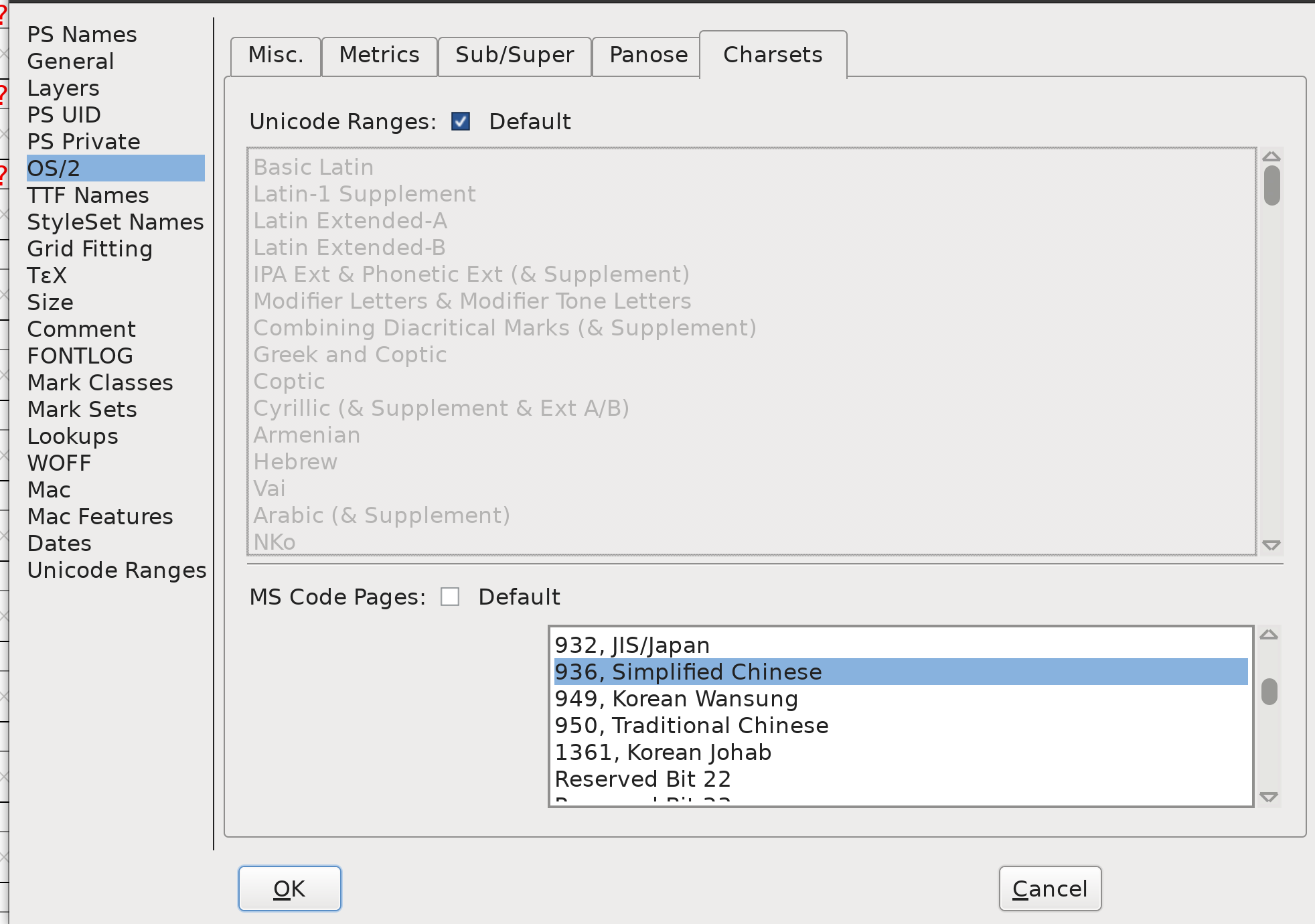 How to change the font preview to simplified characters · Issue #5174 · fontforge/fontforge · GitHub