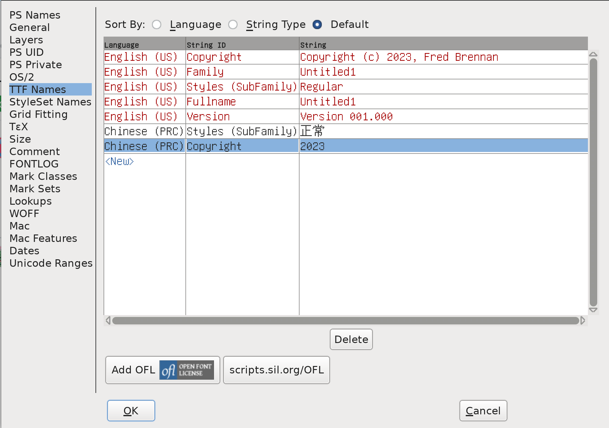 How to change the font preview to simplified characters · Issue #5174 · fontforge/fontforge · GitHub