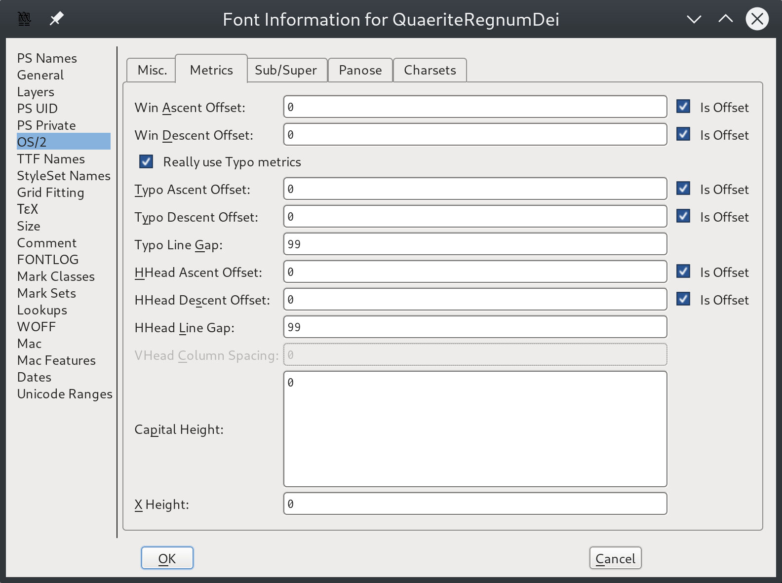 FontForge generating very weird OS/2 usWinAscent / usWinDescent · Issue #3850 · fontforge ...
