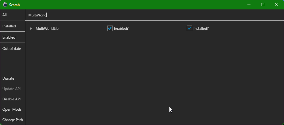 Multiworld addon not on Scarab · Issue #16 · Shadudev/HollowKnight.MultiWorld · GitHub