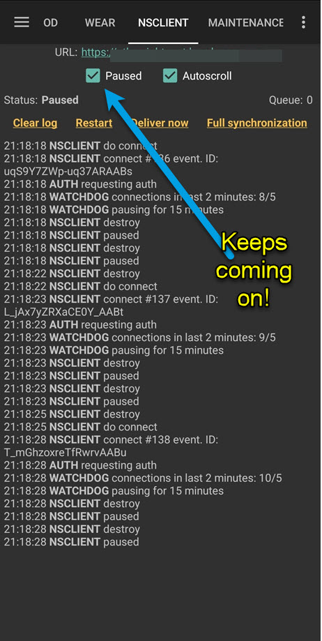 Nsclient Pause · Issue 1757 · Nightscoutandroidaps · Github