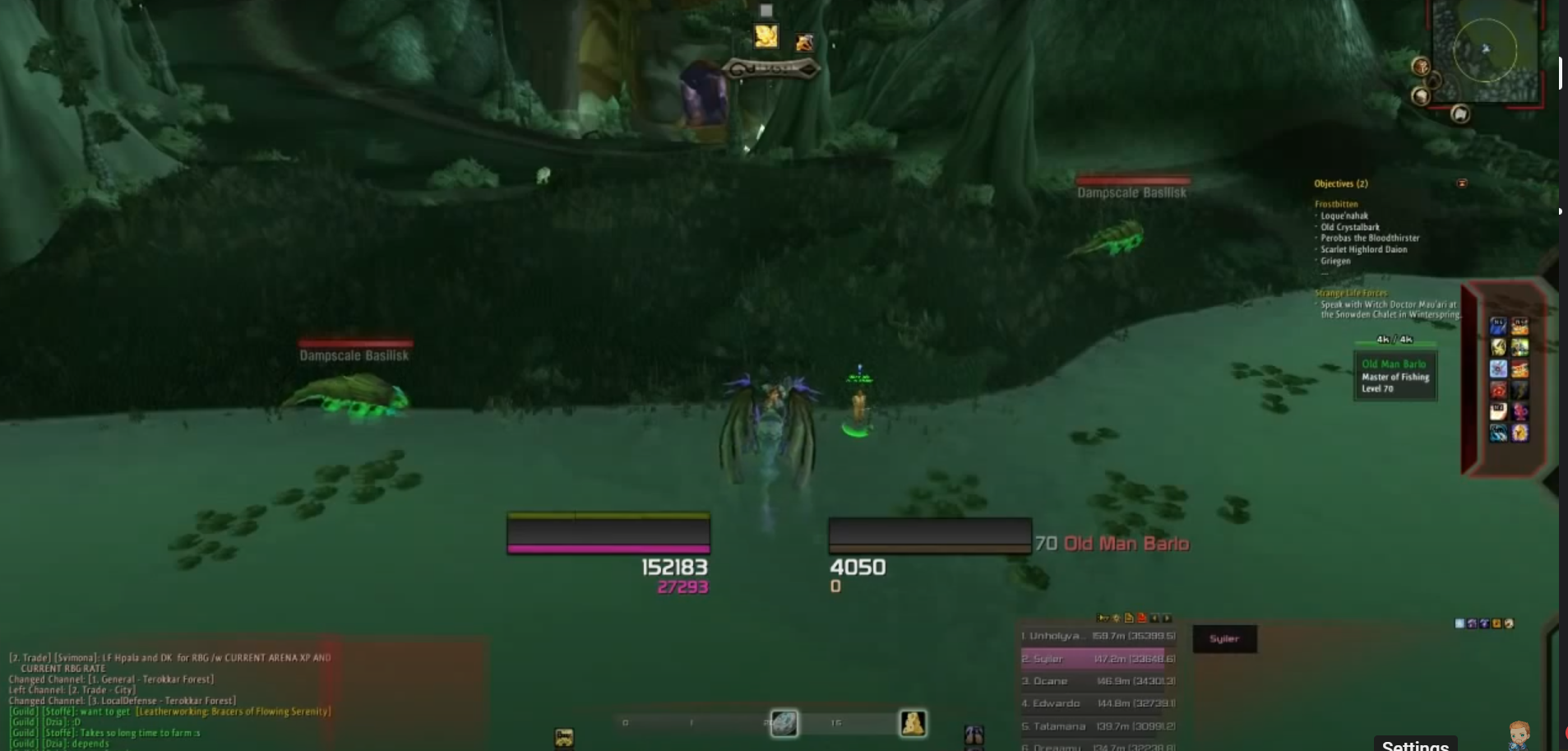 [TBC Terrokar Forest] Old Man Barlo in the wrong location · Issue #16404 · azerothcore ...