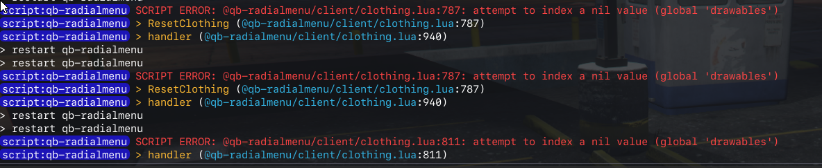 [bug] About Qbcore Framework Qb Radialmenu Coder Social