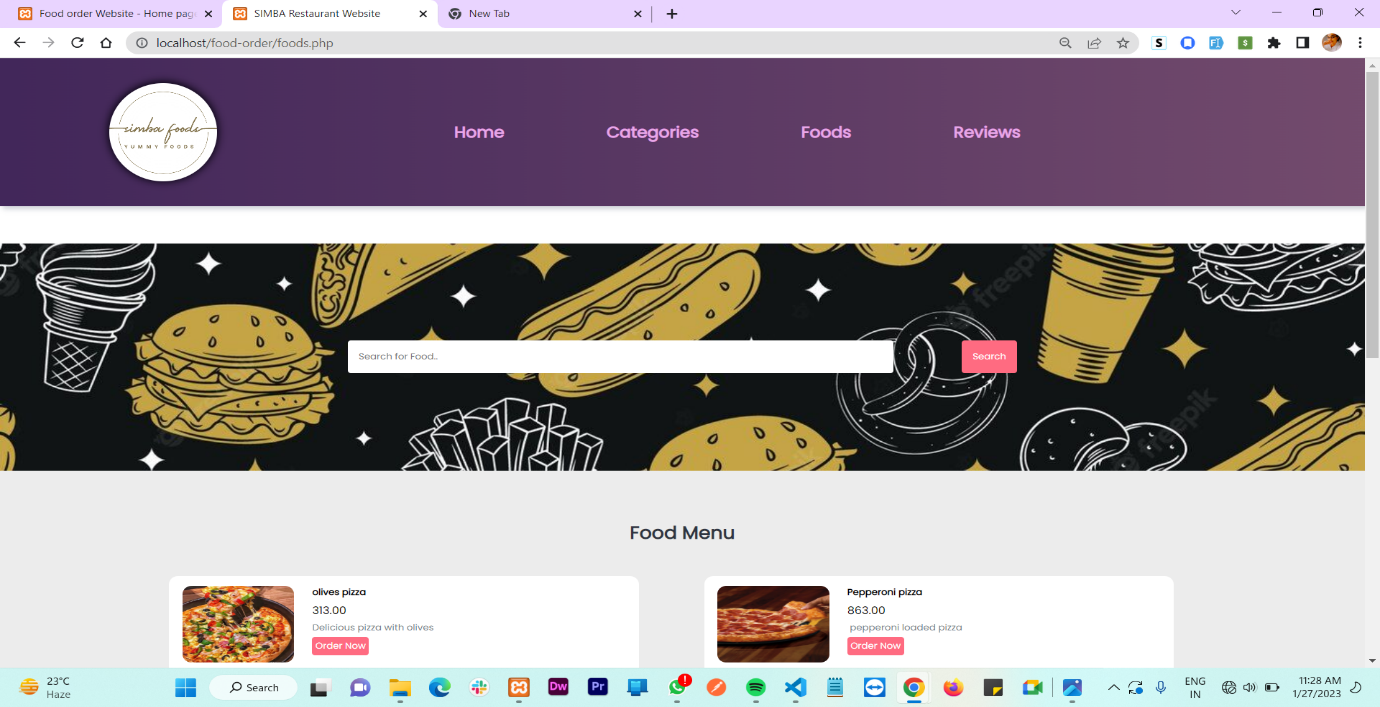 GitHub - sinchana-P/letz-order-yum: dbms mini project